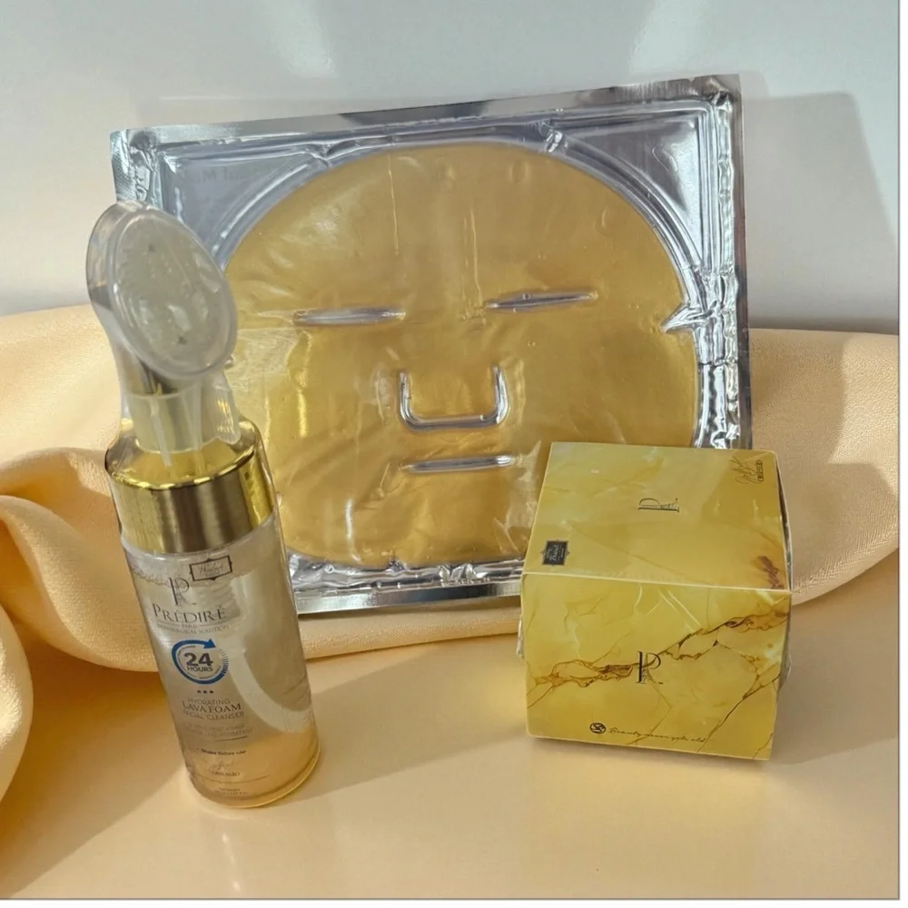 Accessories | Predire Argan Oil Peeling Gel And Gold Mask Set 74 | Poshmark